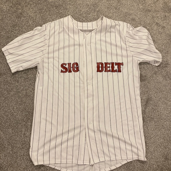 Tops | Sigma Delta Tau Sorority Baseball Button Up | Poshmark